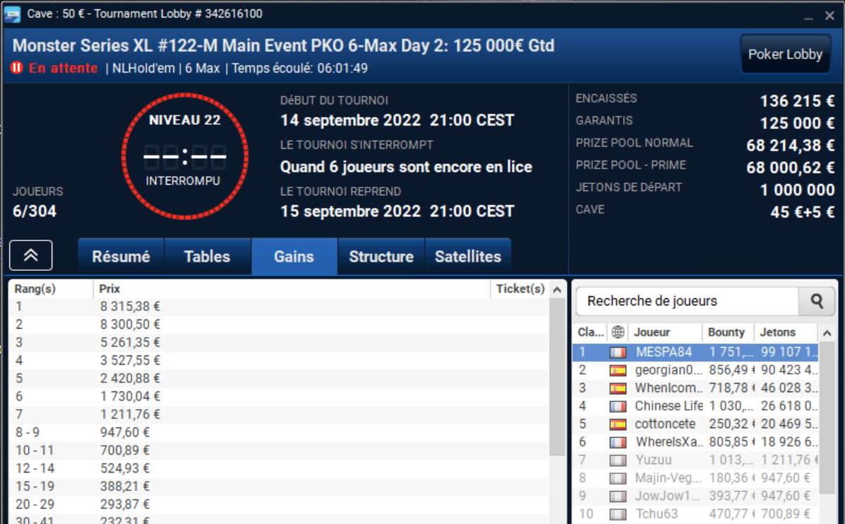 #122-M | Blog Poker de PMU Poker, suivez le coverage de la Team Pro PMU ...