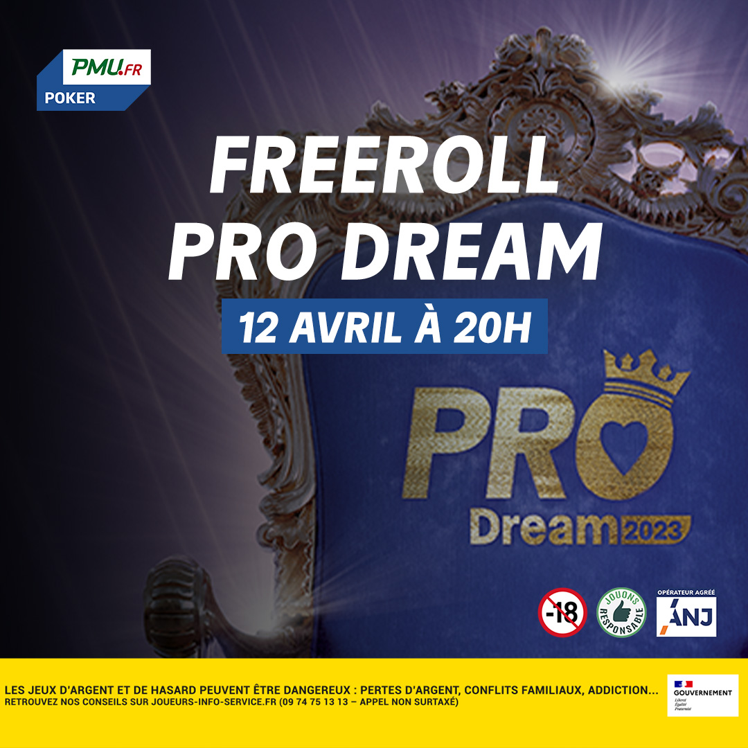 ProDream 2023: Intégrez la Team Pro PMU Poker avec un contrat de 50 000€ ! | Blog Poker de PMU ...